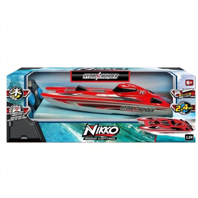 NIKKO Hydro Thunder RC - Thunder Red - Nikko radio-ohjattava vene ...